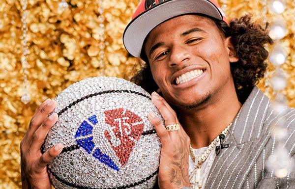 Bedazzled Basketball Becomes Unofficial Mascot of NBA's Diamond Annive ...